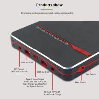 China PD 65W 100W Portable Notebook Type-C Laptop Power Bank 40000mah 24V Battery Backup for sale