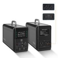 China 1380Wh Battery Lithium LiFePO4 Li Ion Power Station Portable Energy Storage for sale