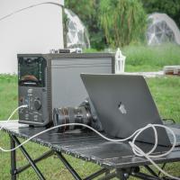 China 1500W Portable Panel Solar Generator Station Rechargeable Battery Backup Power for sale
