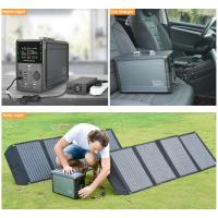 China 1500W Portable Panel Solar Generator Station Rechargeable Battery Backup Power for sale