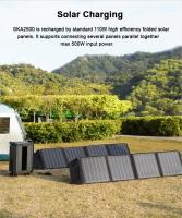 China High Power Rechargeable Solar Powered Mini Generator 4000W With AC Output for sale