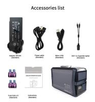 China 1000W Li-Ion Battery MPPT Portable Power Station Generator Solar System For Home for sale