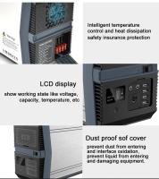 China Home Solar Panel Backup Battery Generator System Power Station 1000w 110v 220v for sale