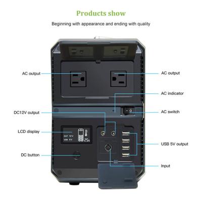 China Solar Rechargeable CPAP Power Station For Camping 220v 50hz 60hz for sale