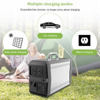 China 1000w Small Portable Powerstation 220v Generator With Solar Panel for sale