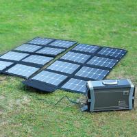 China Solar Generator Station Ac 100 - 240v Dc 12v Lithium Battery Pack Portable for sale