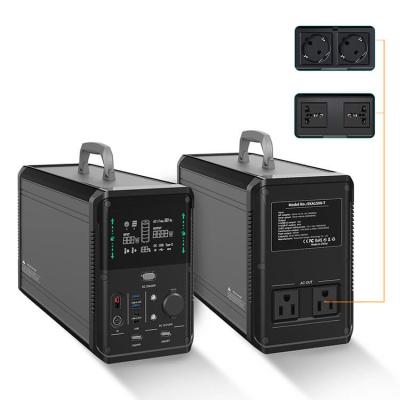 China Portable Powered Solar Generator Station Generator 2000w Humanized Design for sale