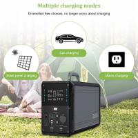 China Home MPPT Lifepo4 Solar Generator Systems 1500w Pure Sine Wave Inverter for sale