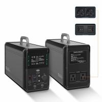 China 1380Wh Lifepo4 Solar Generator Solar Portable Power Supply Backup for sale