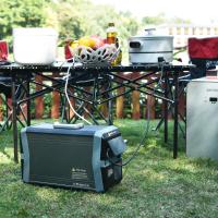 China Solar Generator Station Ac 100 - 240v Dc 12v Lithium Battery Pack Portable for sale