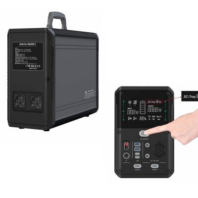 China Lifepo4 Battery Portable Power Plant Portable Power Station For Refrigerator 1000wh for sale