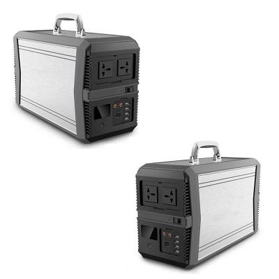 China 110V 220V Li Ion Power Station Bank Energy Solar Generator 1000W for sale