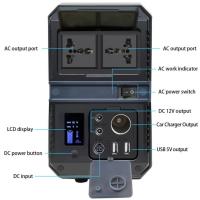 China UPS 500W Portable Power Station Generator Mobile Powerstation Camping With USB DC AC Output for sale