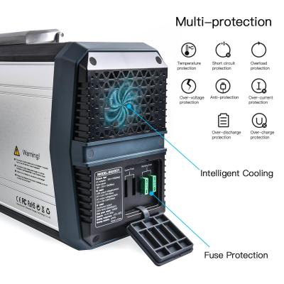 China UPS 500W Portable Power Station Generator Mobile Powerstation Camping With USB DC AC Output for sale