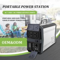 China 1000w Lithium Battery Solar Camping Power Station Bank USB QC3.0 For Lighting System for sale
