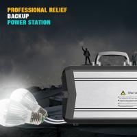 China 300W Solar Charged Lithium Power Generator 220v AC Outlets for sale