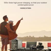 China ODM DC AC Portable Li Ion Power Station Solar Generator 1KW for sale