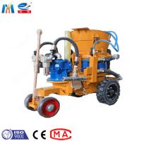 China Compact Air Driven Dry Shotcrete Machine Gunite equipment rotor type for sale