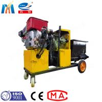 China Cement Mortar Render Spray Machine Keming KZW Diesel Engine Piston Multi Function for sale