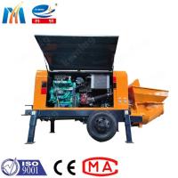 China Keming Diesel Mini Concrete Pump Machine For Wet Concrete Conveying for sale