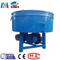 China Kjw 750 L Flat Mouth Concrete Pan Mixer Equipment For House Construction for sale