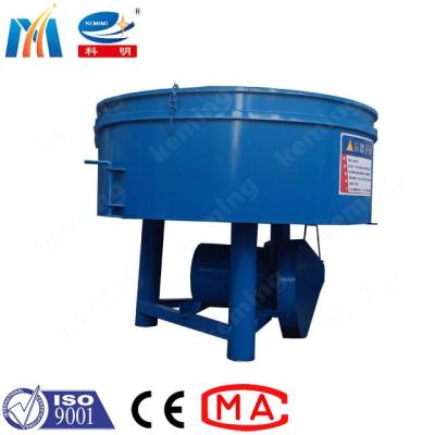 China 350L Cement Grout Mixer Mortar Pan Mixer With Self Lifter for sale