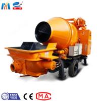 China Diesel Engine Small Concrete Pump All In One Concrete Pump mixer for sale