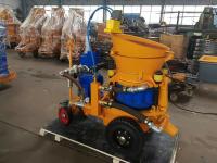 China Compact Air Driven Dry Shotcrete Machine Gunite equipment rotor type for sale