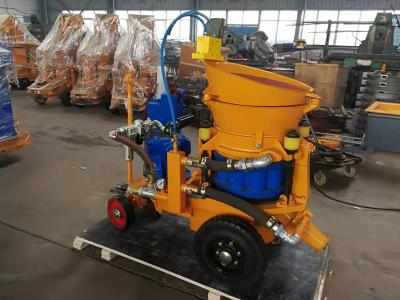 China Compact Air Driven Dry Shotcrete Machine Gunite equipment rotor type for sale