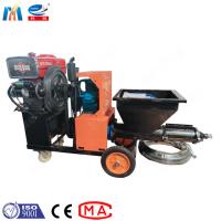 China Diesel KLW120D Mortar Spraying Machine Rotor And Stator Mortar Plaster With Spraying Gun for sale