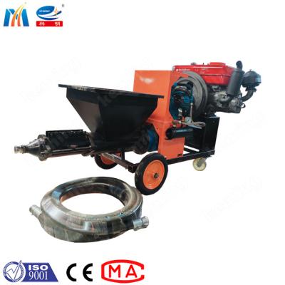 China Diesel KLW120D Mortar Spraying Machine Rotor And Stator Mortar Plaster With Spraying Gun for sale