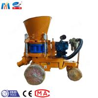 China Air Consumption KPZ 3 Qneumatic Dry Shotcrete Machine 13 M3 / Min With Spraying Nozzles for sale