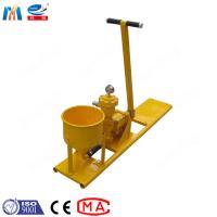 China 1 MPa Manual Grout Pumps Slurry Grout Pumping Piston Pump Grout By Hand Operate for sale