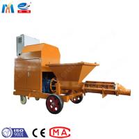 China 6 M3/H Mortar Spraying Machine Rotor And Stator Plaster Screw Plastering With Air Compressor for sale