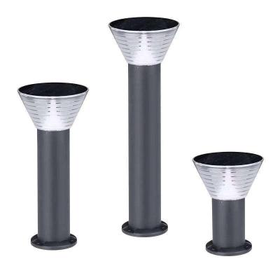 China Minimalist Cylindrical Solar Garden Light with IP65 Waterproof for Parks for sale