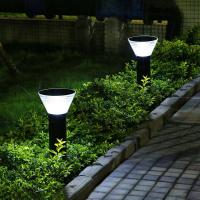 China Minimalist Cylindrical Solar Garden Light with IP65 Waterproof for Parks for sale