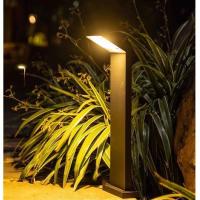 China 10W Aluminum Acrylic Waterproof IP65 Solar Powered LED Lawn Light for Park Garden Courtyard Landscape Lighting for sale