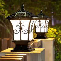 China Outdoor Remote Control 360 Beam Angle Walls Solar Powered LED  Headlights for sale