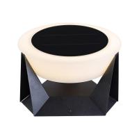 China Modern IP65 Solar Garden Light With Three Colors In One For Villa Wall Fence Gate Cap & Patio Decor for sale