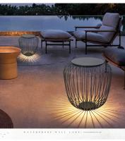 China Birdcage Shape AC Power Outdoor Lawn Lights For Garden Hotel Or Villa Scenic Area for sale
