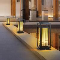 China IP 65 Chinese New Style LED Garden Lights with Galvanized sheet Lamp Body for Villa Park for sale