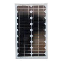 China 20W Solar Panel with Aluminum Alloy Frame for Roof Installation for sale