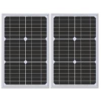 China 50W PV-Glass Solar Panel For Farms & Gardens for sale
