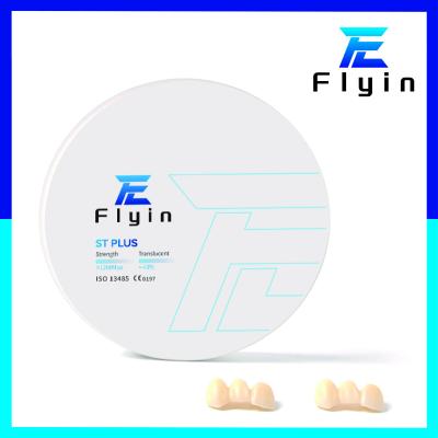 China Low Radioactivity Zirconia Blocks White ST Plus Dental Zirconia Chemical Solubility <100 μg/cm2 for sale