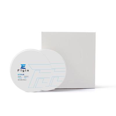 China Manufacturer Economic lab use zetin dental 3D scanner Dental zirconia block 1350 MPa HT Plus white zirconia disc for sale