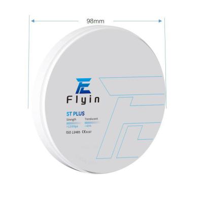 China Cad/Cam Dental ST PLUS Zirconia Block Translucent White for sale