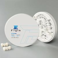China Dental Clinic Laboratory ST Plus Zirconia Block White Zirconia Disc for sale
