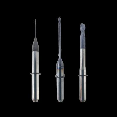 China DC Coated Cad Cam Dental Milling Bur Cylindrical Shaped for sale