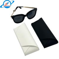 China Unisex Soft Leather Spectacle Cases With Interior Flannel  SGS Certified for sale