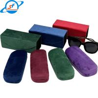 China Lightweight PU Flip Cover Optical Glasses Case Luxurious Scratchproof for sale